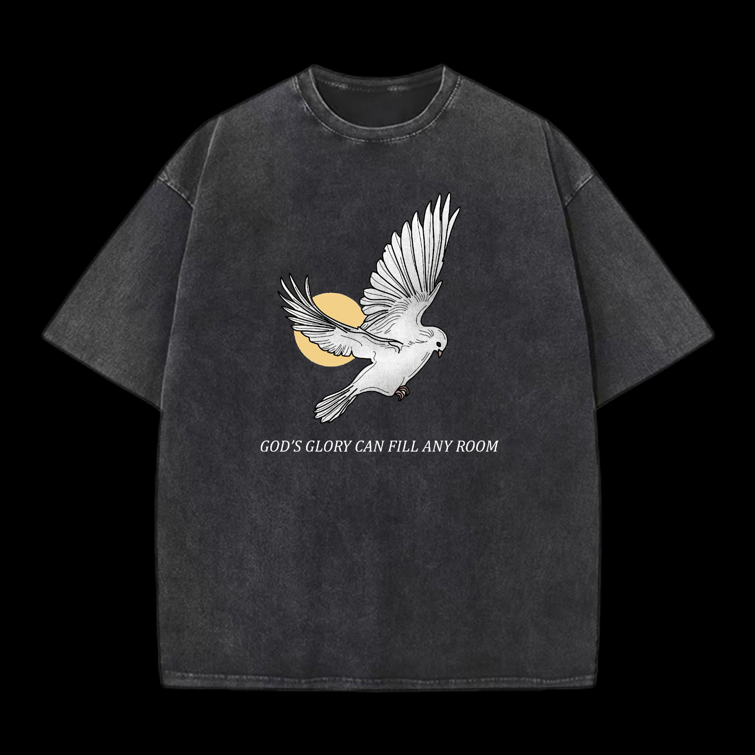 Gods Glory Can Fill Any Room Washed T Shirt