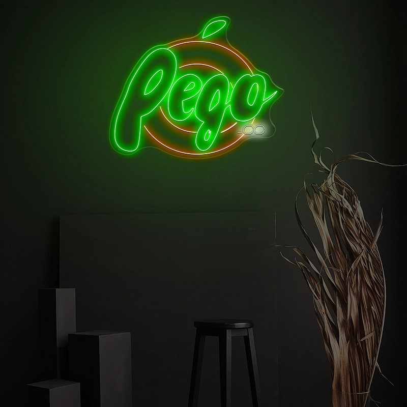Pego Green Led Neon Sign – SHINENEON