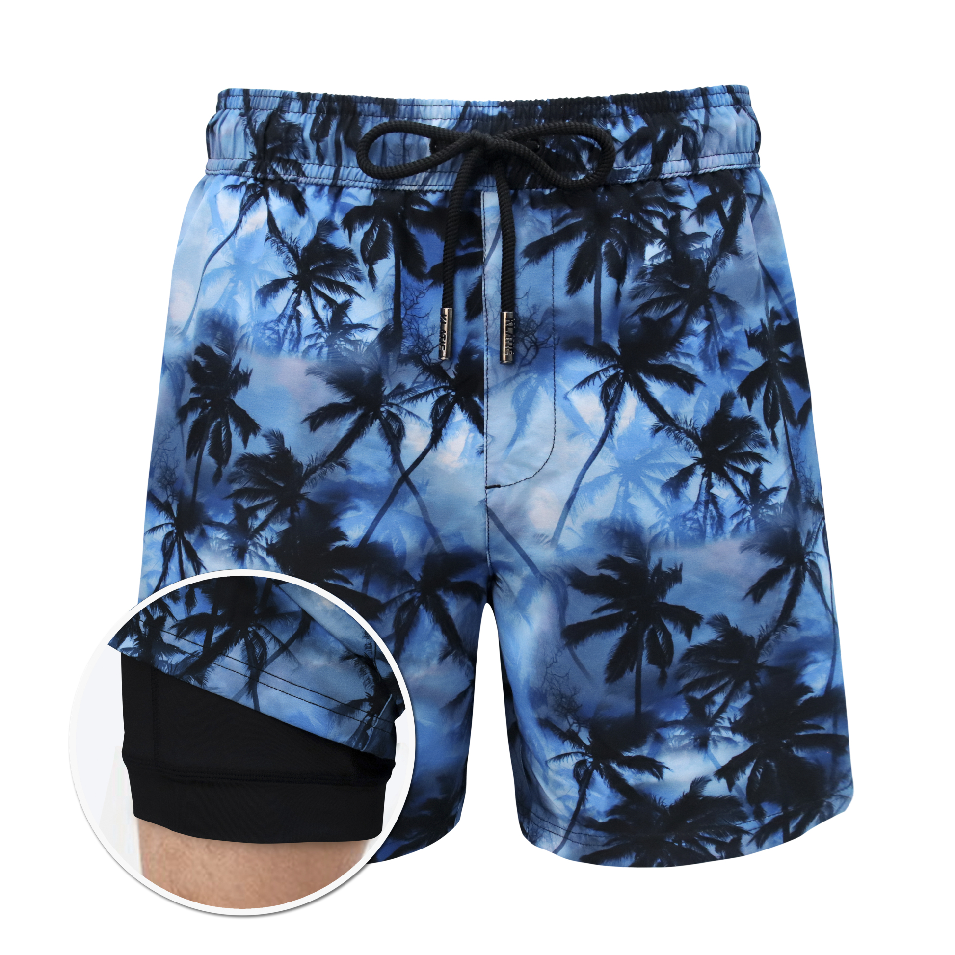 Moonlight Jungle (Compression Lined Swim Trunk)-KLATIE
