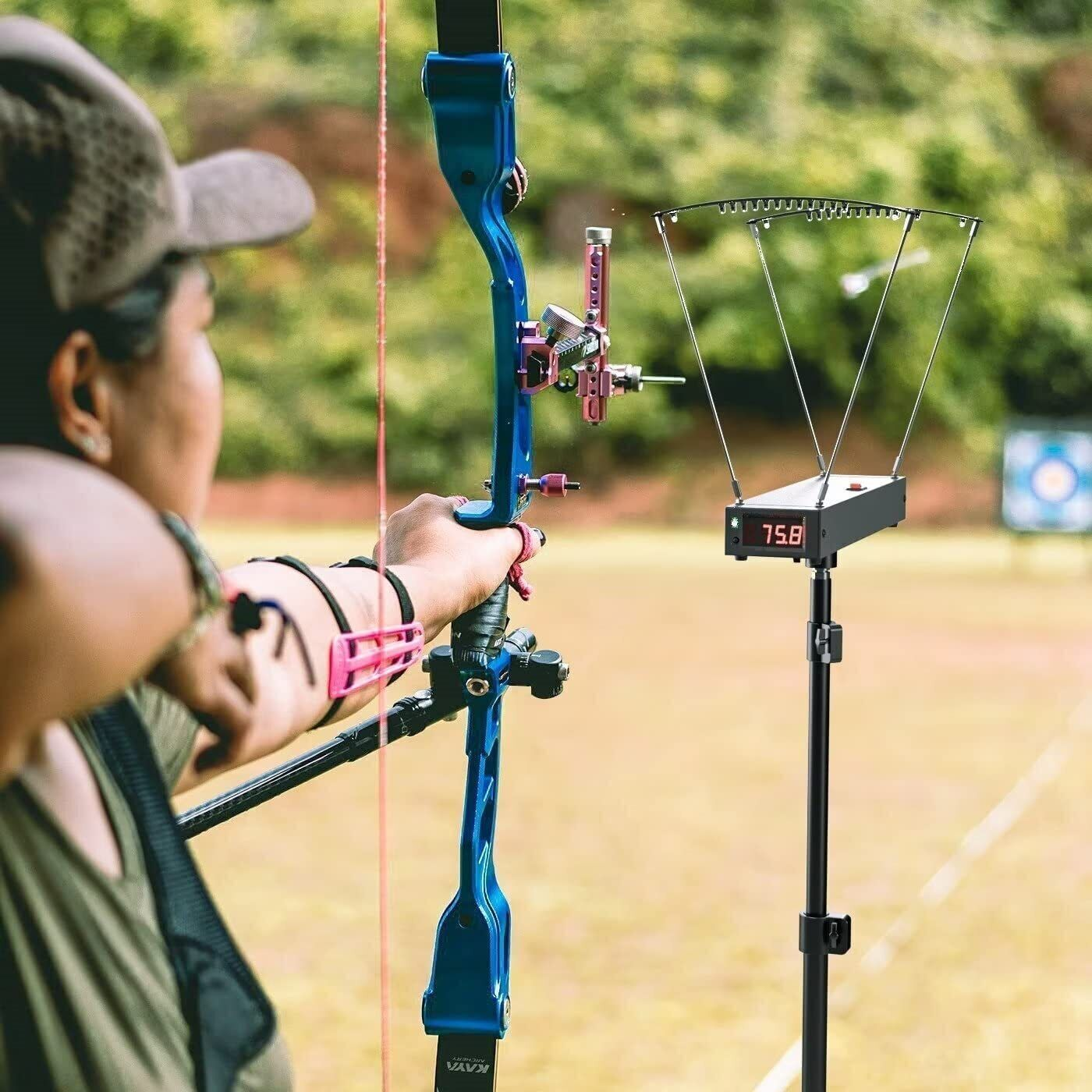 4-6500FPS Arrow Speed Tester Ball Bullet Velocity Measure