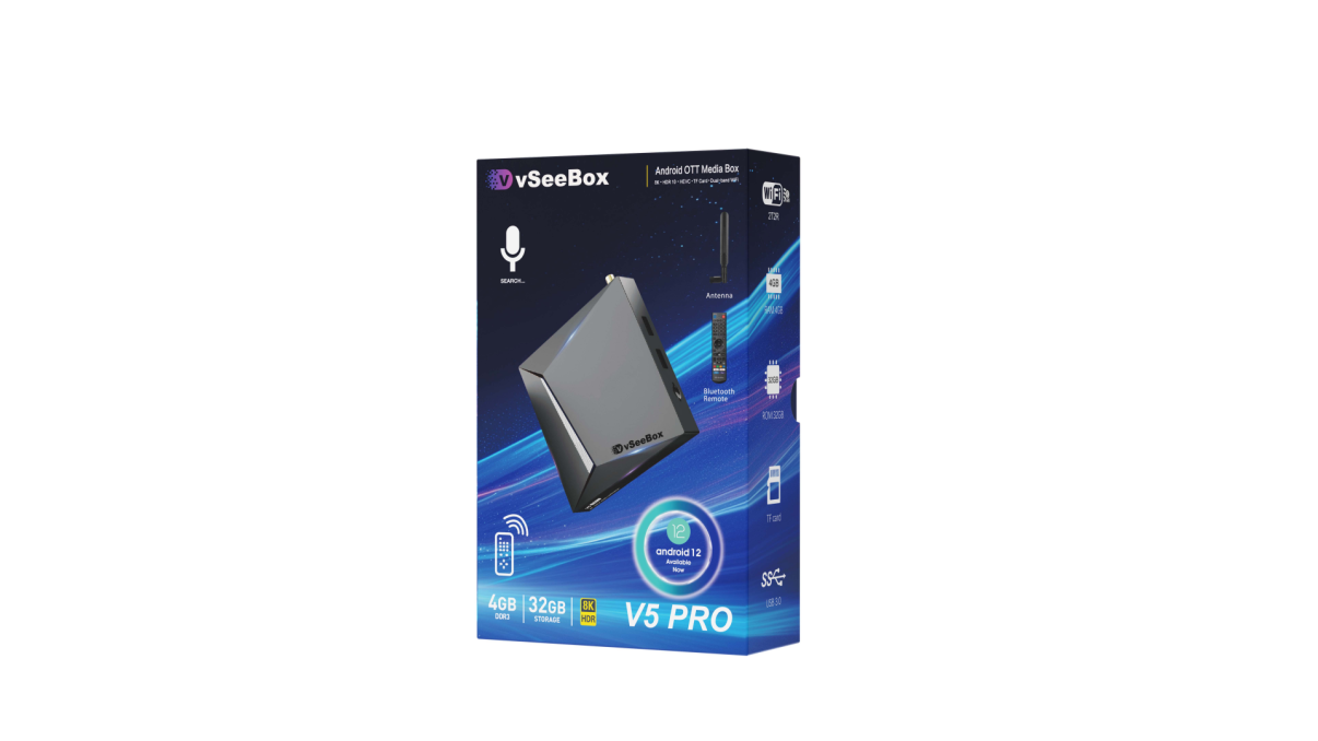 Vseebox Official Store | Android TV Box | 4K Streaming Device with Net ...
