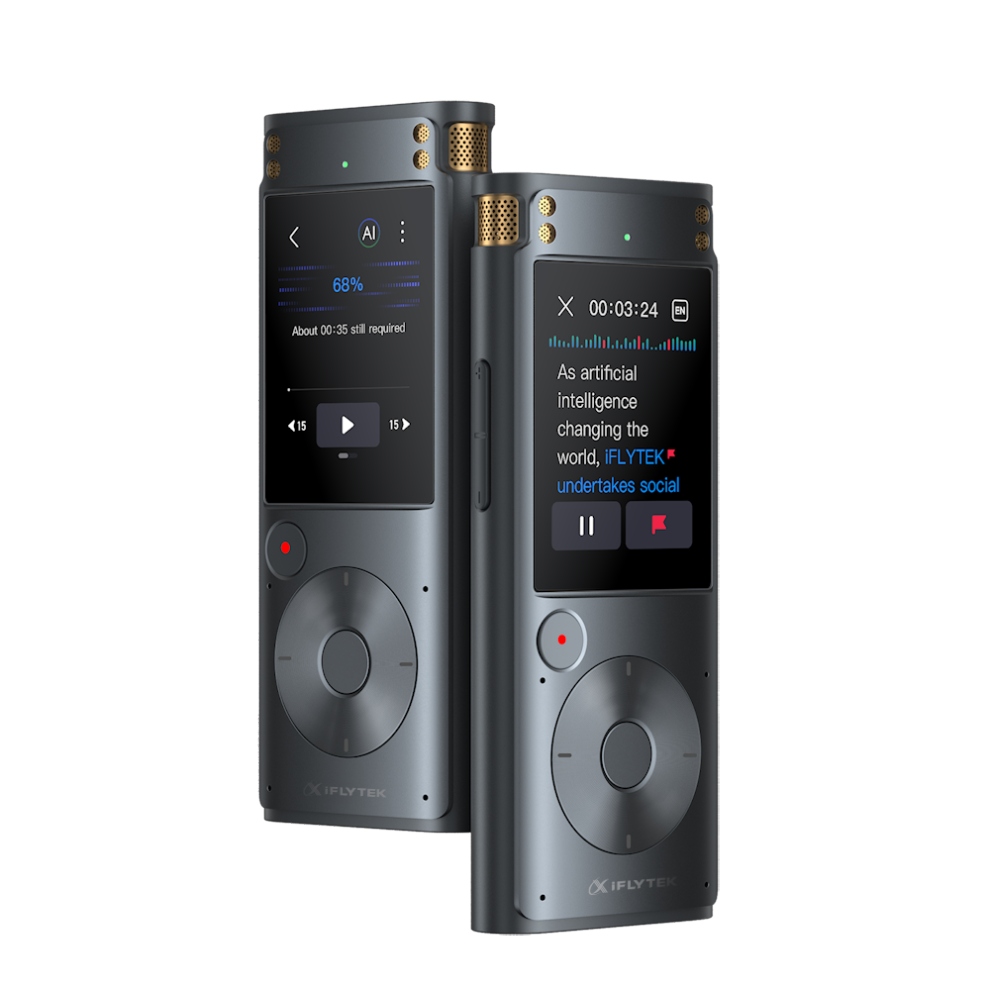 iFLYTEK Smart Recorder, Support Offline Voice Transcription in Real Ti ...