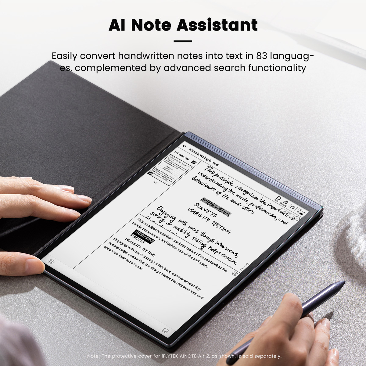 iFLYTEK AINOTE Air 2 - All in One Smart E Ink Digital Paper Tablet ...