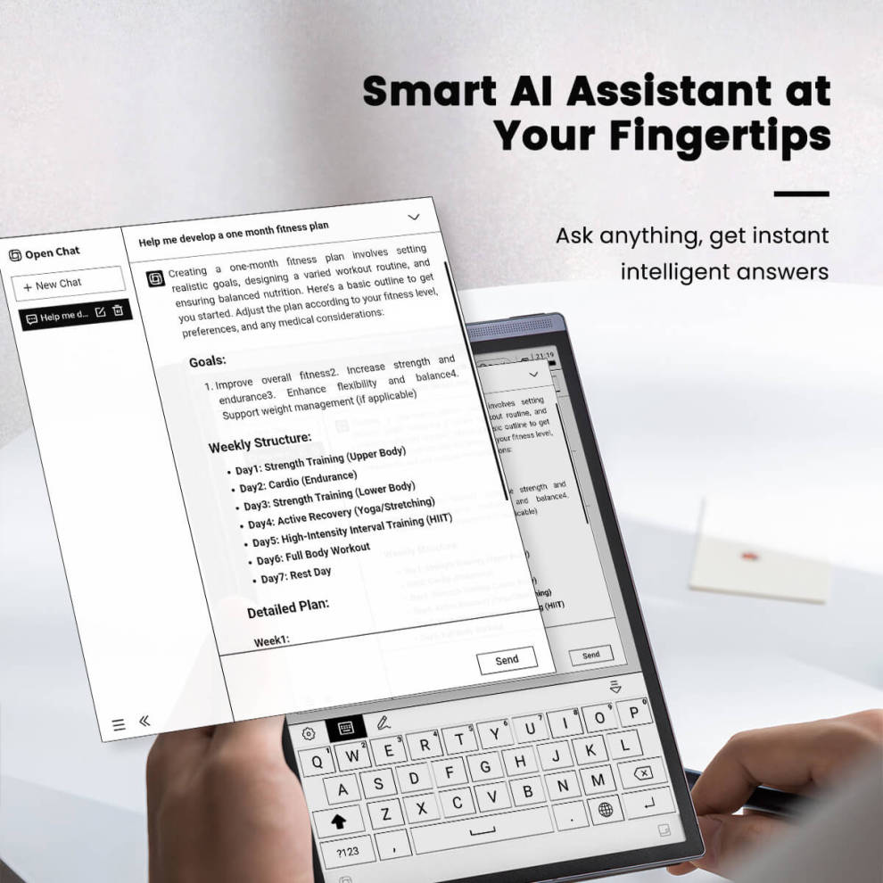 iFLYTEK AINOTE Air 2 - All in One Smart E Ink Digital Paper Tablet ...