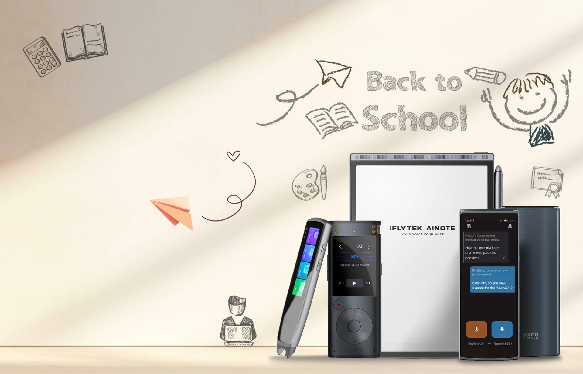 iFLYTEK Translator | Smart Notebook | Recording Voice Device – iFLYTEK ...