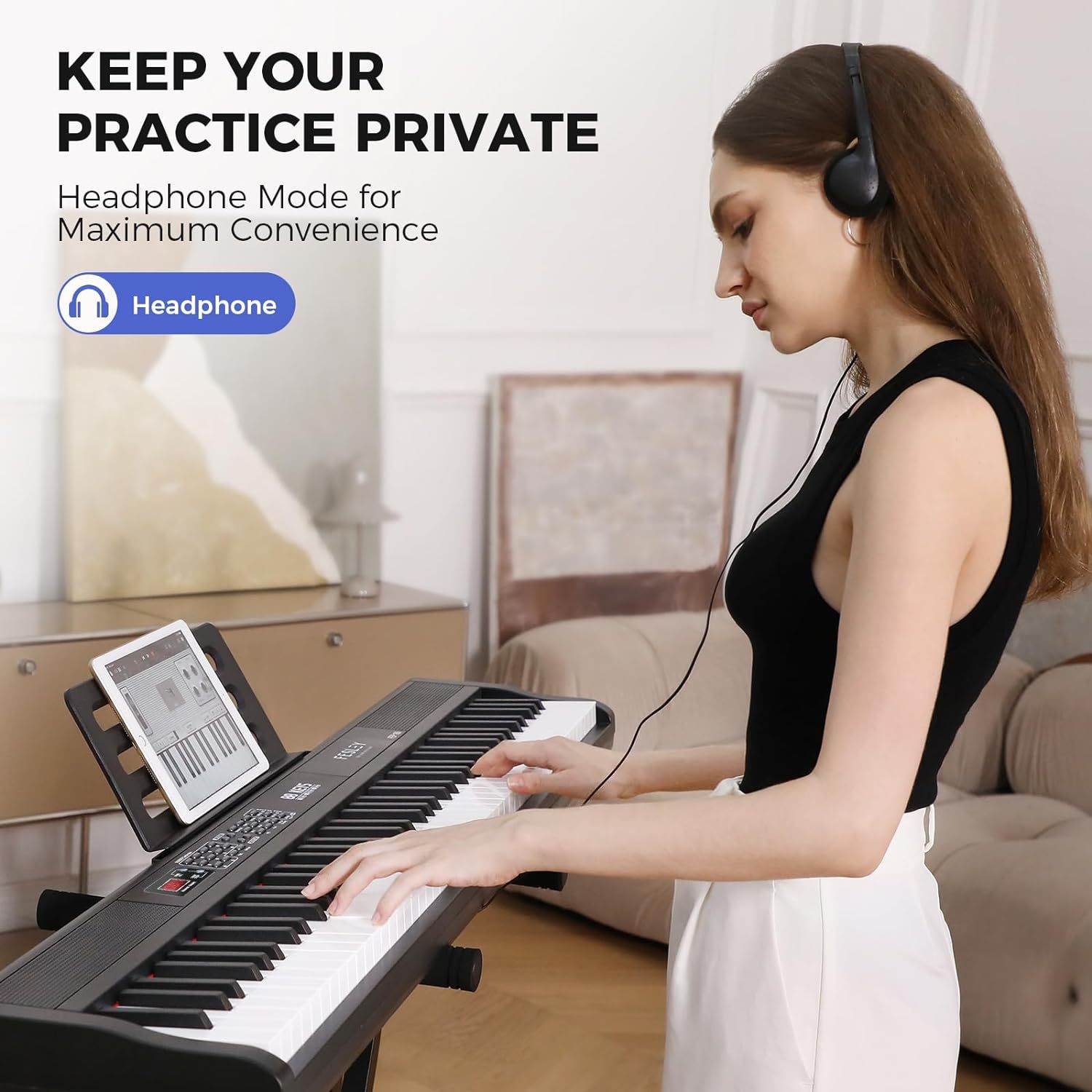 Fesley FEP160 Bluetooth Piano Keyboard 88 Keys – Fesleymusic