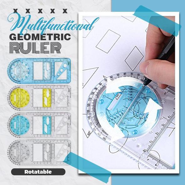 (💝2022 Year Hot Sale ) Multifunctional Geometric Rulers, 🔥Buy 2 Get