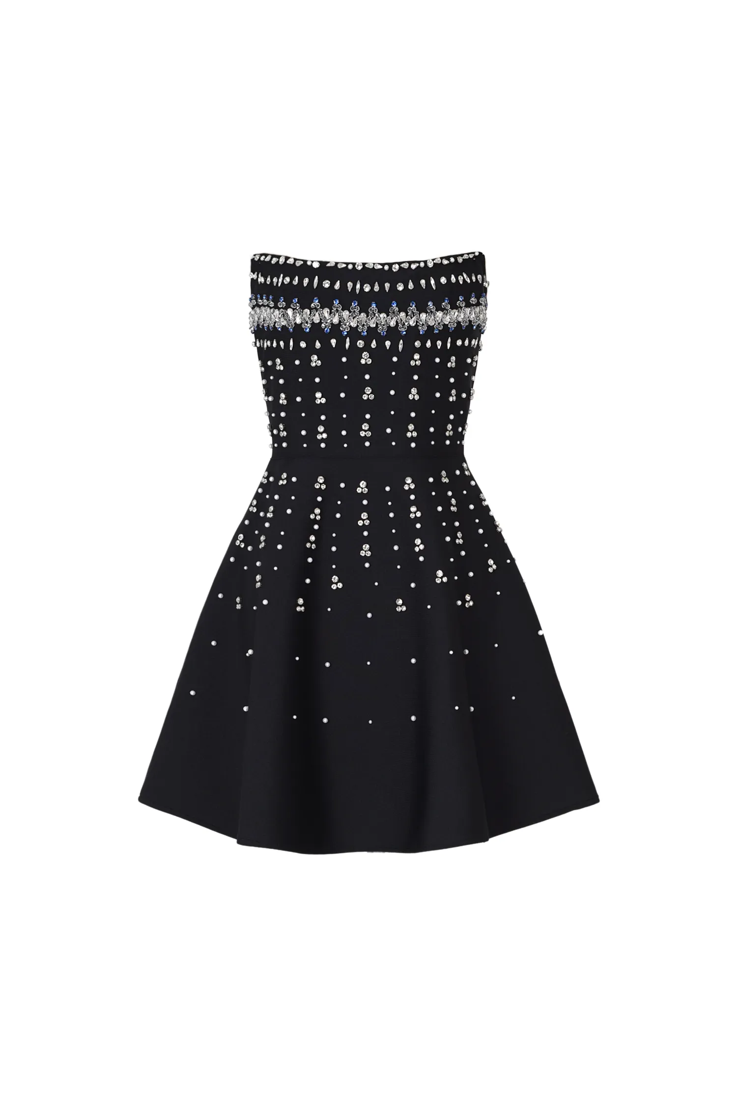 Kalic Strapless Diamond Bandage Mini Dress – Vipbridals