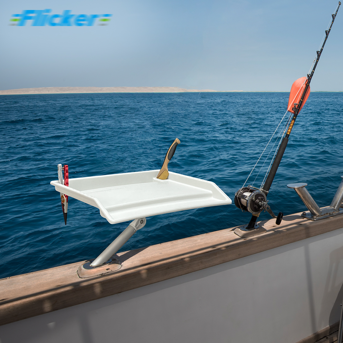 Flicker Marine Fillet Cutting Board Bait Table in UV Stabilized PP wit