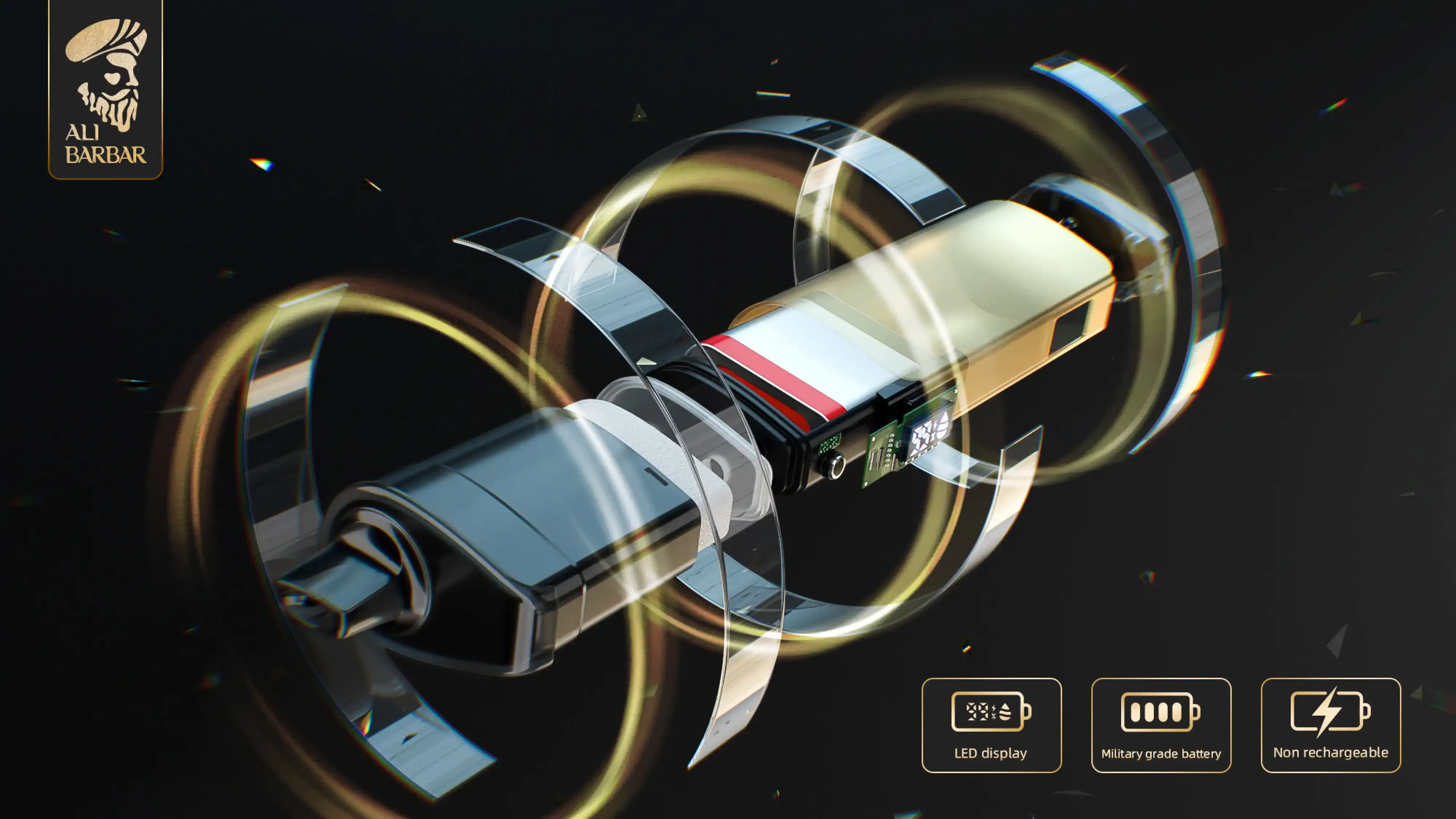 Alibarbar Ingot 9000 Vape – AUVAPER