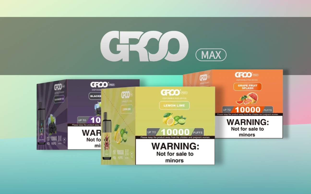 Shop GROO MAX Vape Australia | Rich Flavors – AUVAPER
