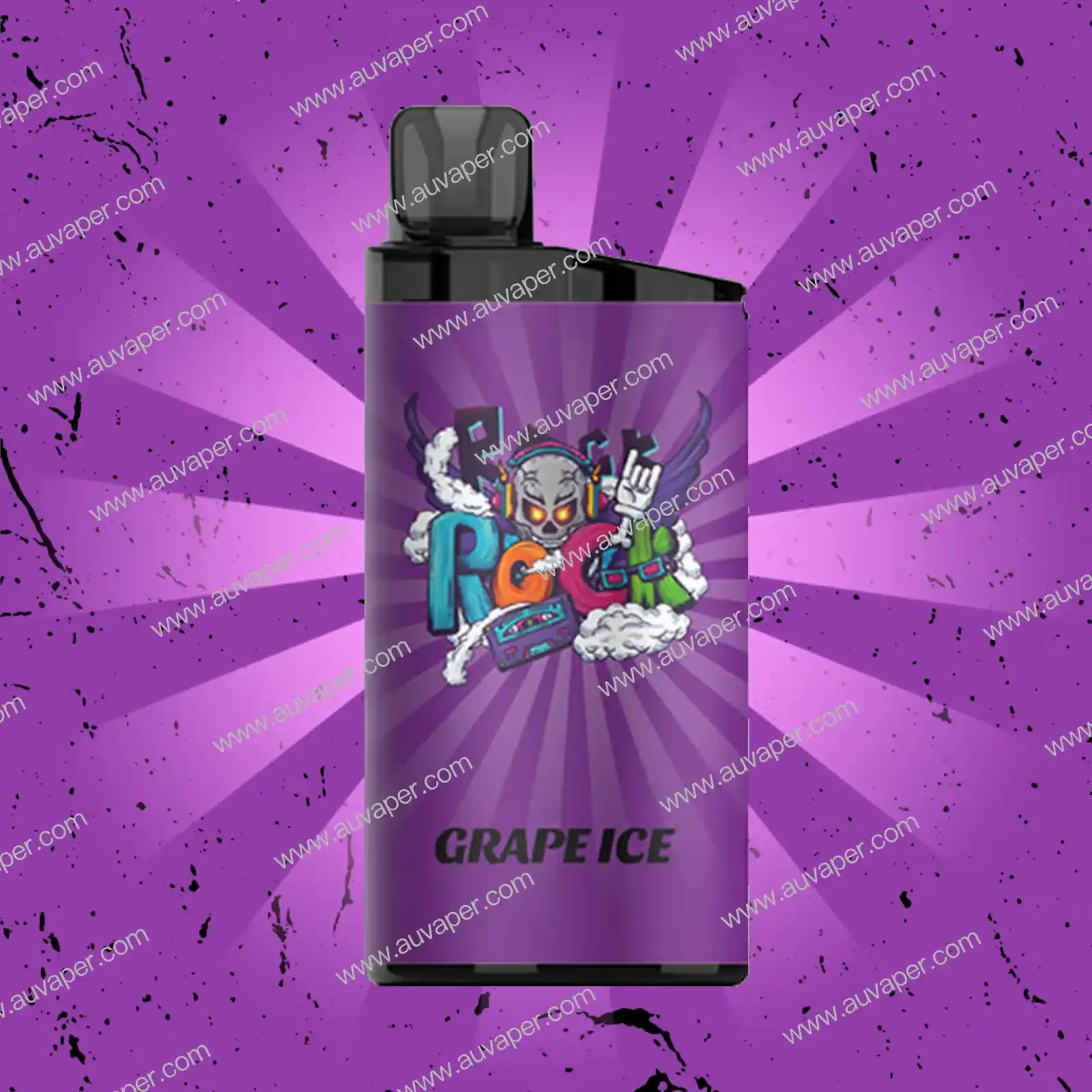 Iget Bar Grape Ice 3500puffs - AUVAPER