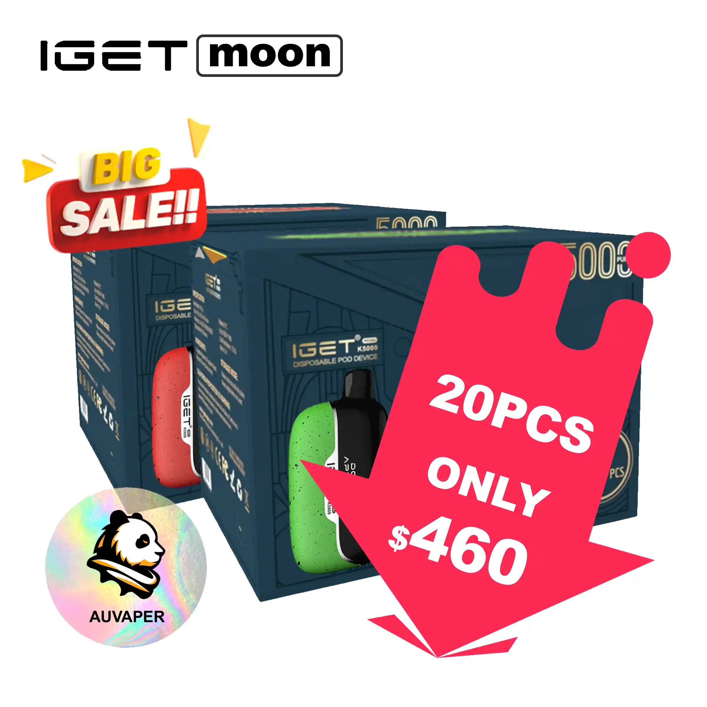 IGET Moon Vape Online Store - AUVAPER