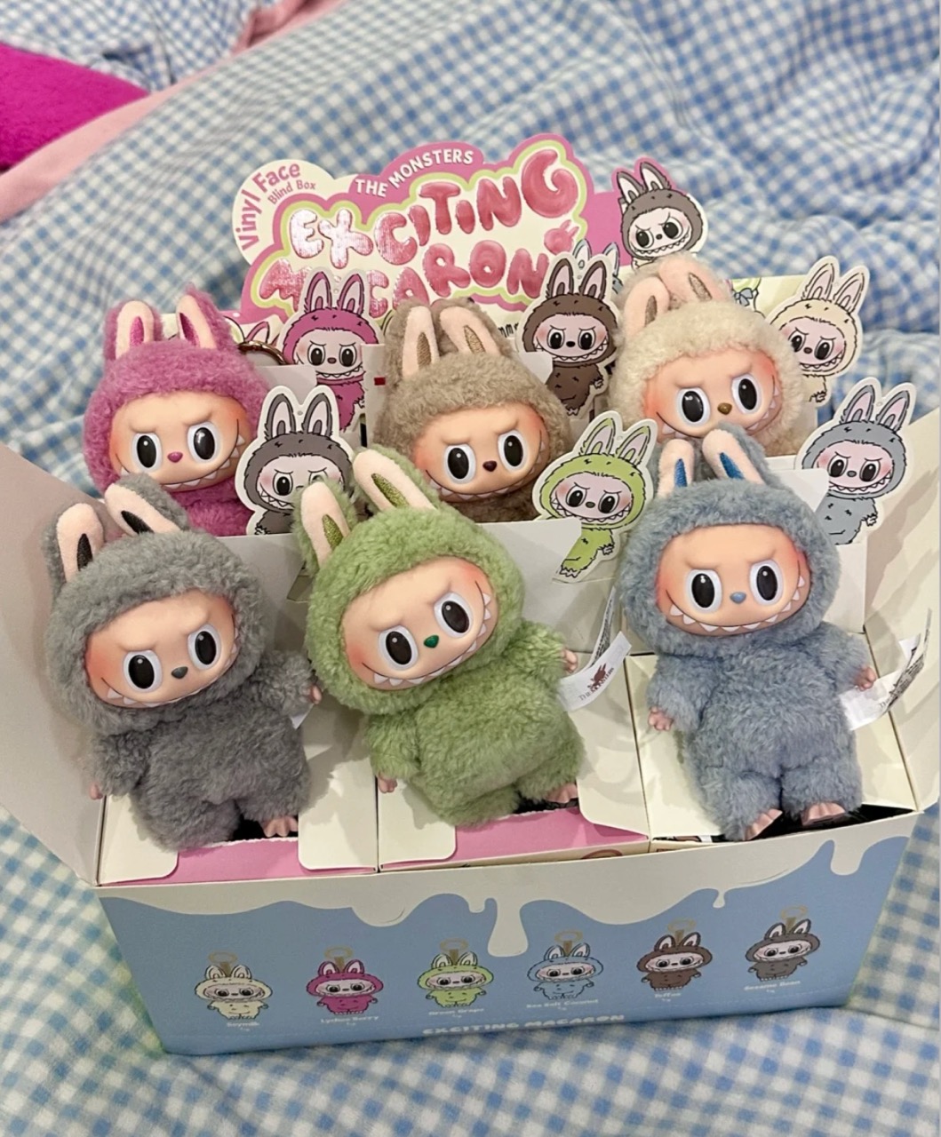 Labubu Macron V1 Series – Cozyolo Labubu & Labubu Clothes