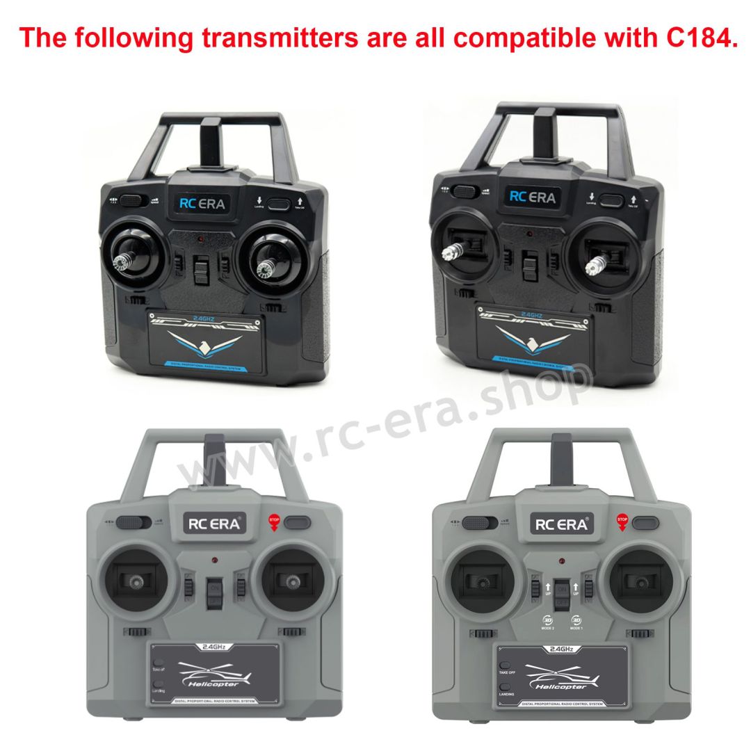RC ERA C184 MD500 Gyro Stabilized Helicopter with Optical Flow Sensor