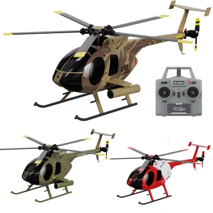 RC ERA C189 MD500 Bird 1:28 Gyro Stabilization RC Helicopter -RTF