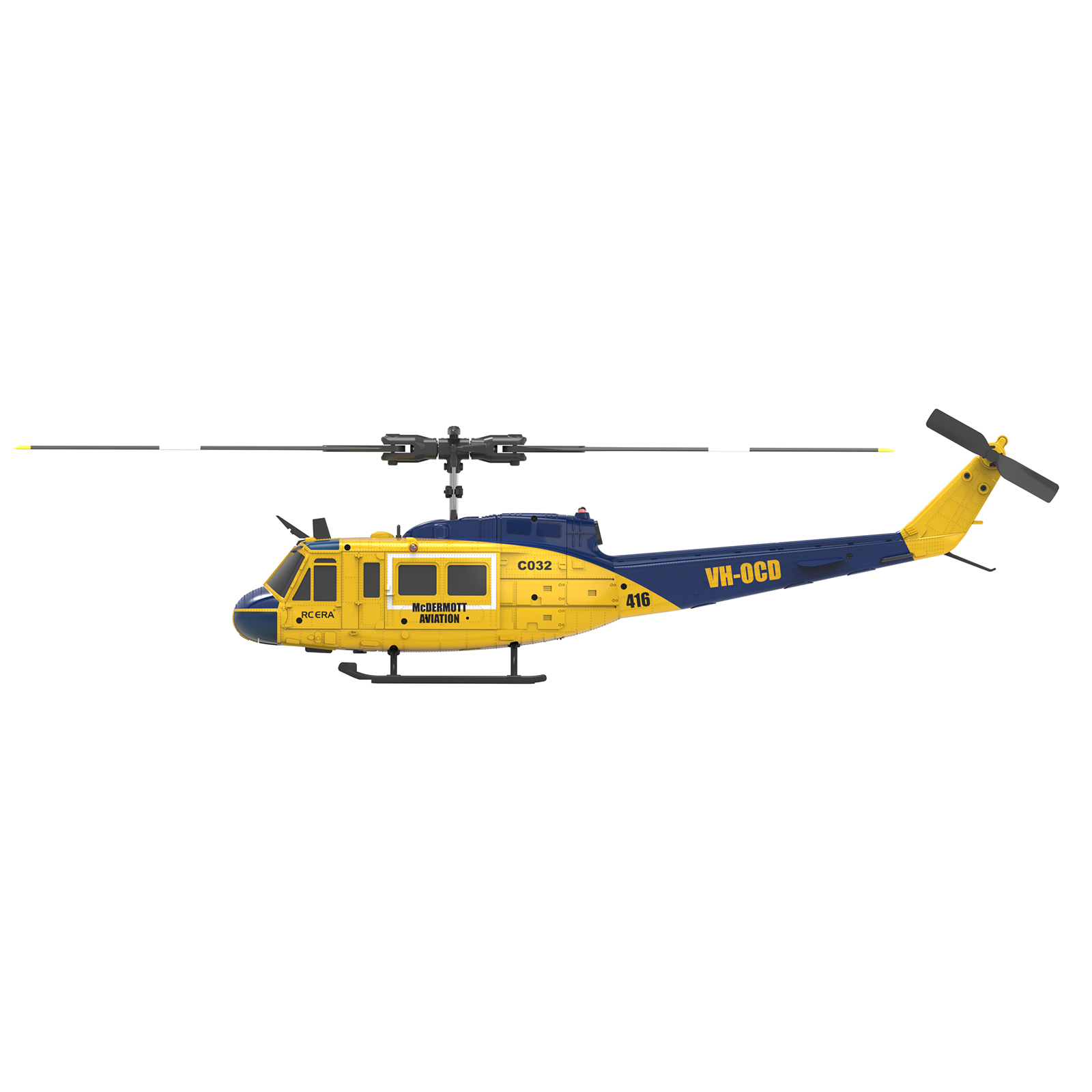 RC ERA C032 UH-1 Huey 6CH Gyro Stabilized RC Helicopter