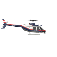 RC ERA C138 Bell 206 Optical Flow Positioning Helicopter - RTF (Police ...