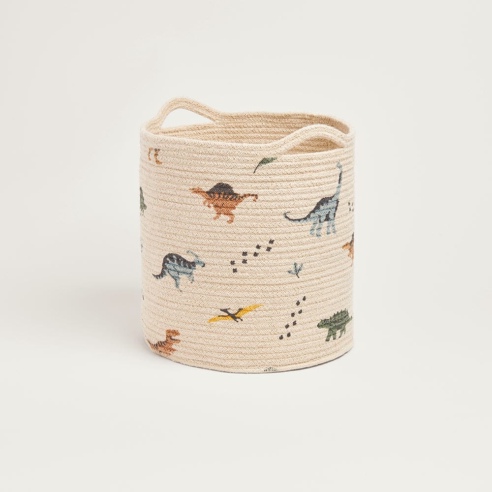 Woven Storage Basket Dinosaur Explorer