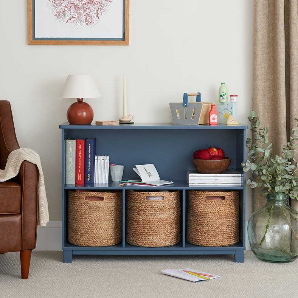 Blake Storage Shelf Unit, Ocean Blue | Great Little Trading Company