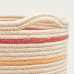 Woven Storage Basket, Rainbow Stripe | Great Little Trading Company