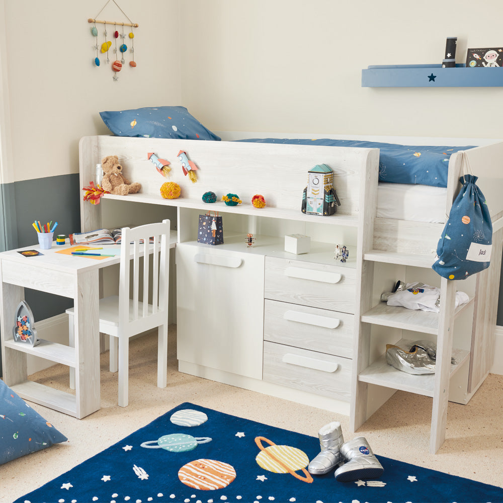 Nimbus Cabin Bed with Desk Wardrobe