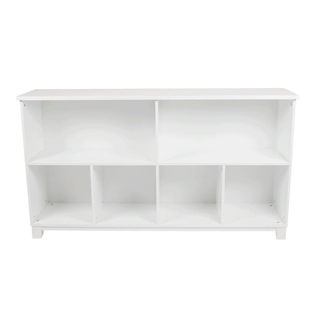 Long White Shelving Unit | Cube Storage – Great Little Trading Company