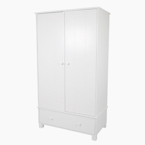 Small white childrens wardrobe store