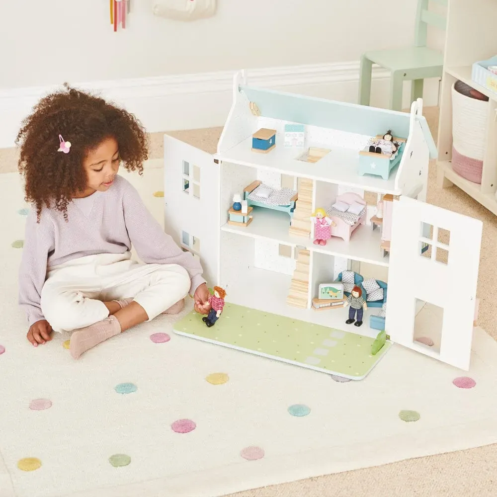 Meadow View 360 Degree Child's Wooden Doll House – Great Little Trading ...