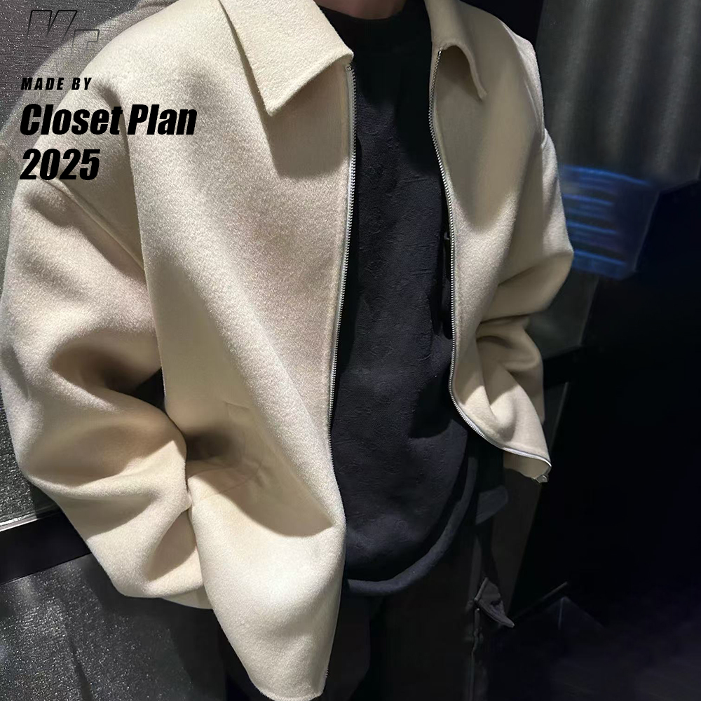 Acne double-side wool jacket with 100% silk shoulder lining Acne double-side wool jacket with 100% silk shoulder lining