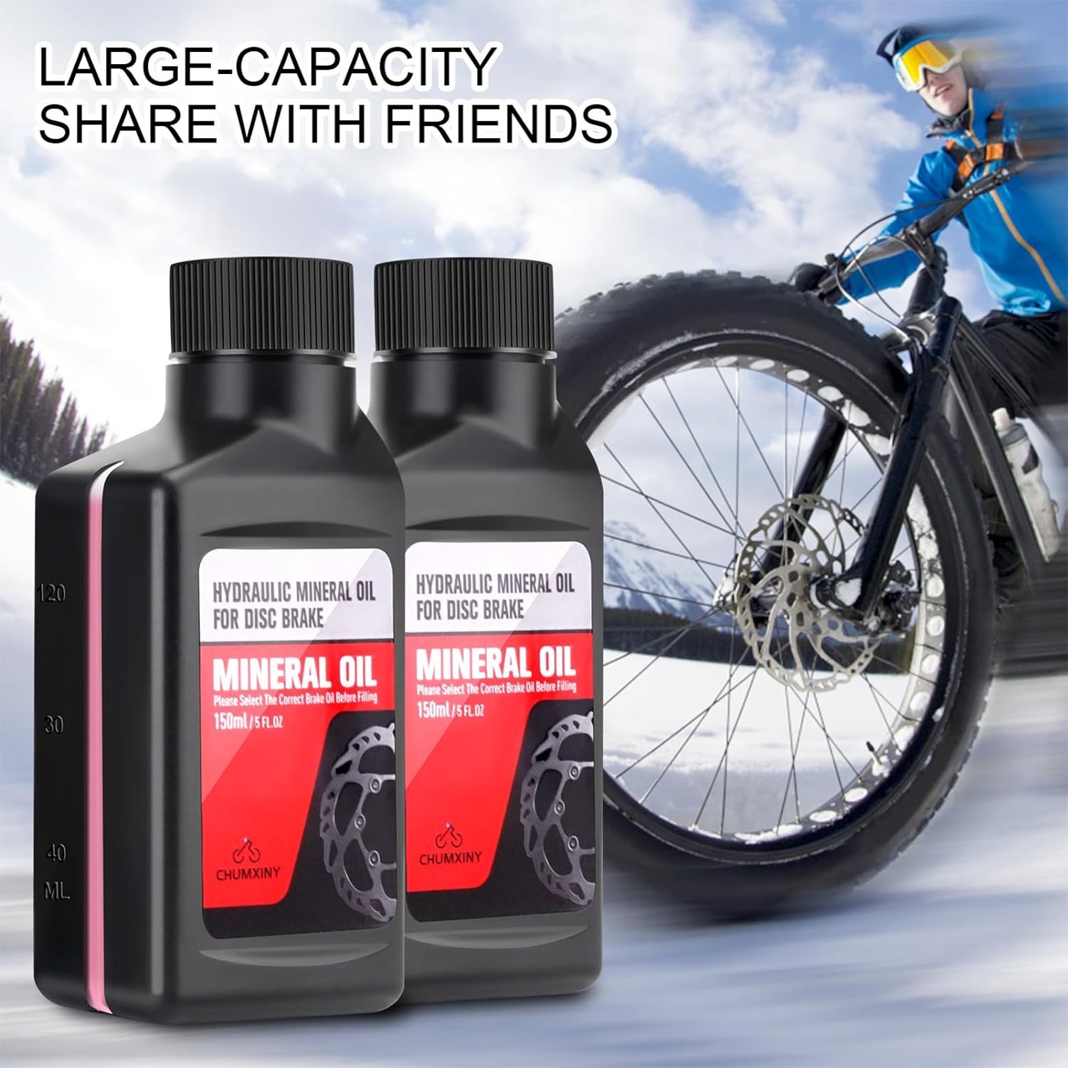Mineral Oi, 300ML Mineral Oil Brake Fluid for Shimano, Tektro and TRP ...