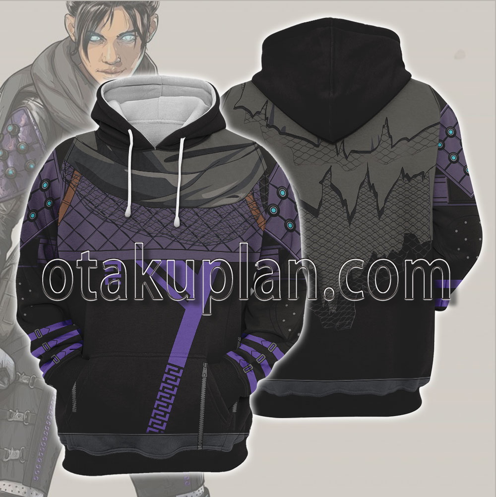 Apex Legends Wraith Cosplay Hoodie – otakuplan