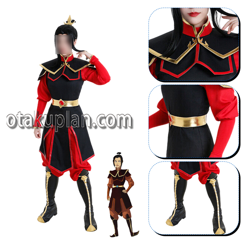 Avatar The Last Airbender Azula Outfits Cosplay Costume – otakuplan