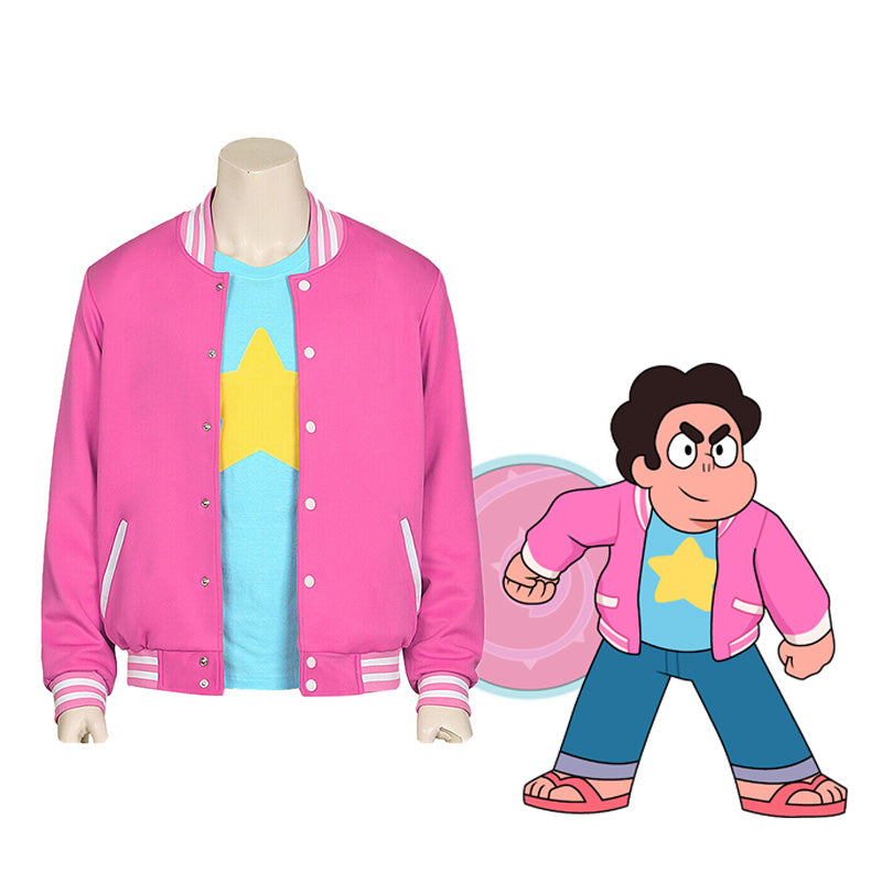 Anime Steven Universe Steven Quartz Universe Jacket Outfits Cosplay ...
