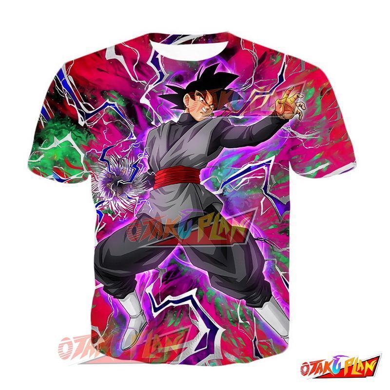 Dragon Ball Deepening Darkness Goku Black T-Shirt-otakuplan