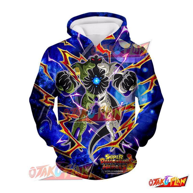 Dragon Ball Mysterious AI Life Form Ahms (2nd Form) Hoodie-otakuplan