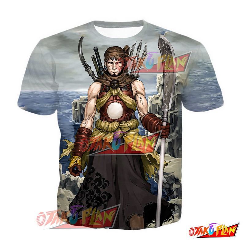 Fate/grand Order FGO Lancer Musashibou Benkei Version 2 T-Shirt-otakuplan