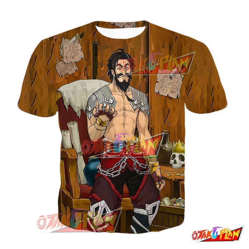 Fate/grand Order FGO Rider Edward Teach Version 1 T-Shirt-otakuplan
