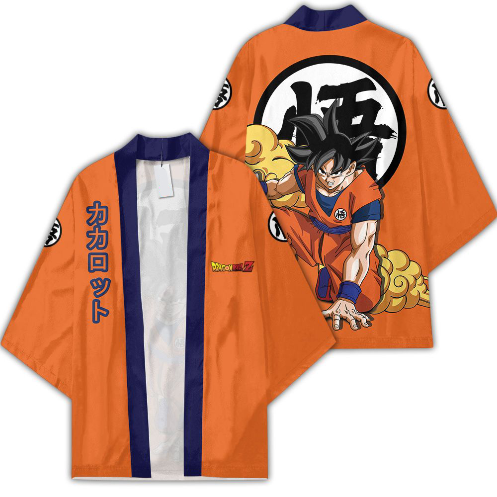 Goku Dragon Ball Kimono Custom Uniform Anime Clothes Cosplay Jacket ...
