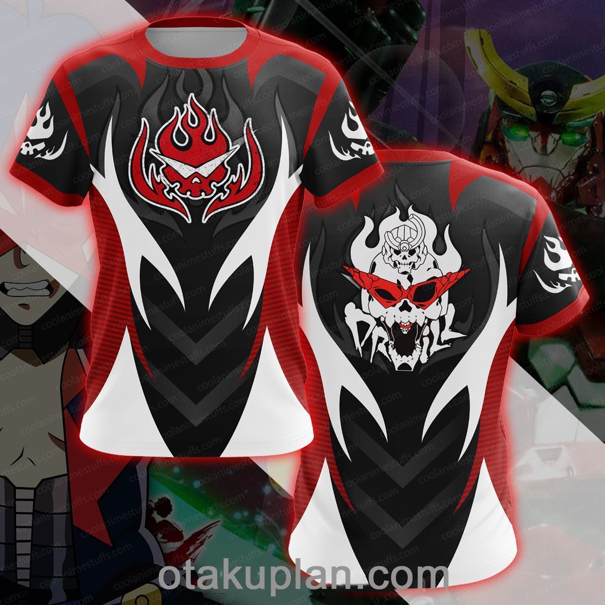 Gurren Lagan T-shirt-otakuplan