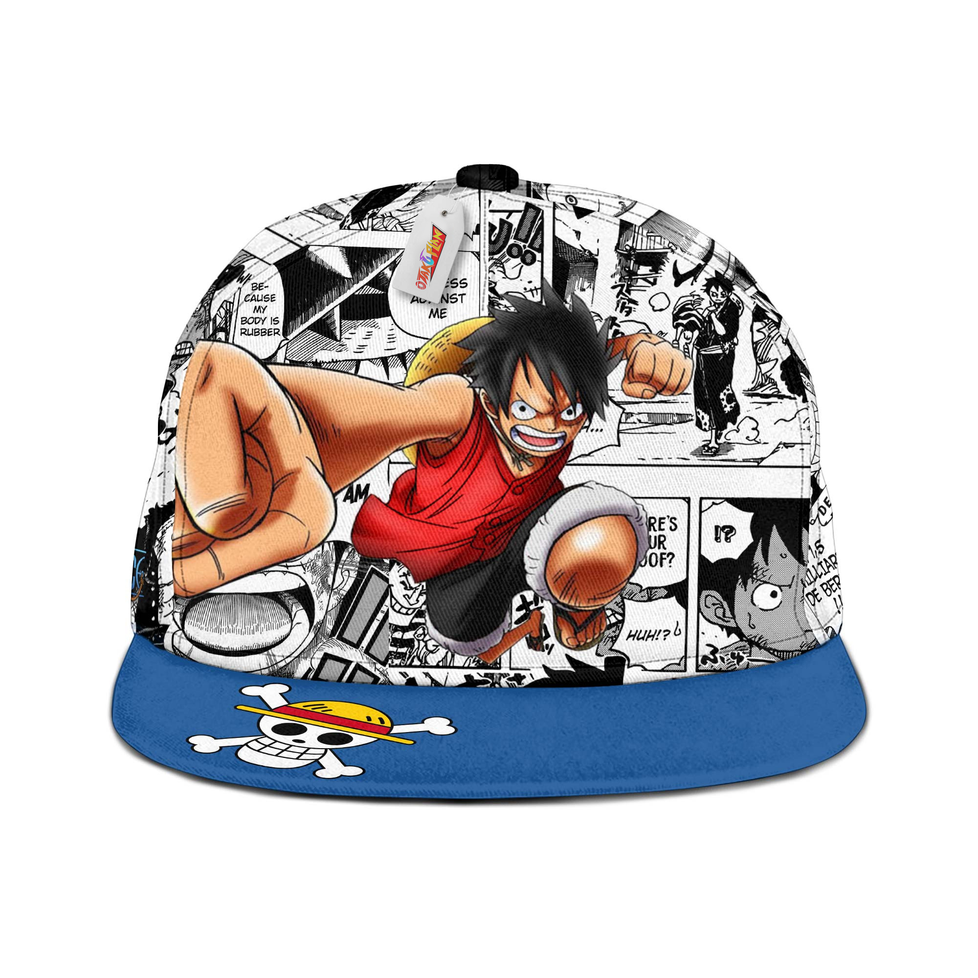 Monkey D Luffy One Piece Snapback Anime Hat – otakuplan