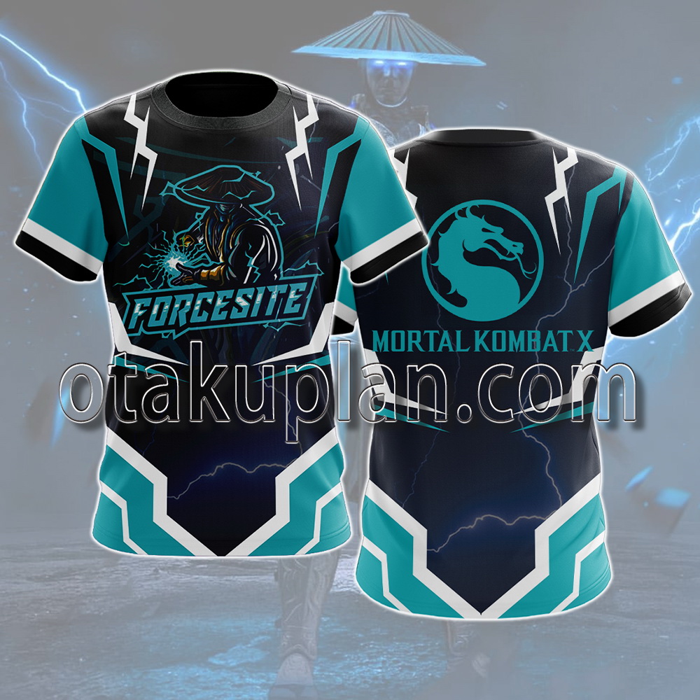 Mortal Kombat Raiden Logo T-Shirt-otakuplan
