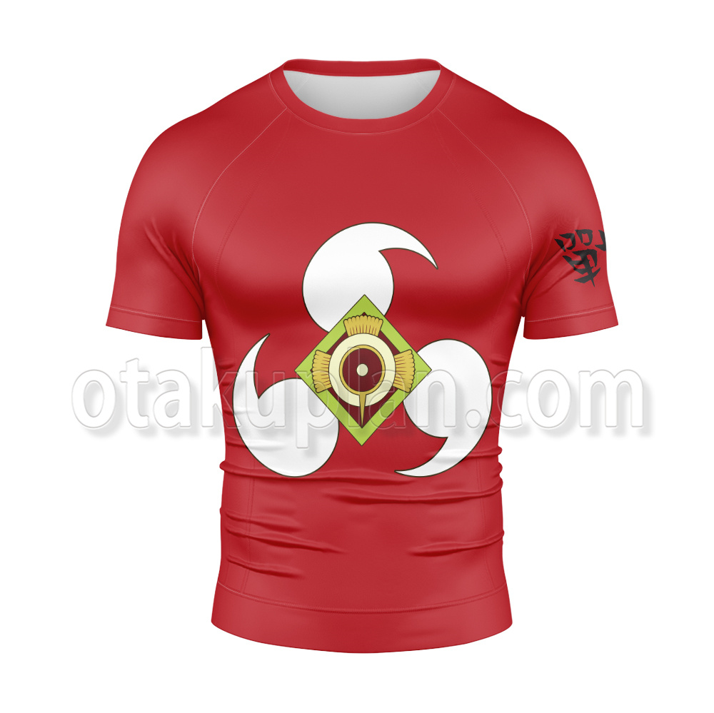 One Piece Egghead Island Sentomaru Short Sleeve Compression Shirt-otakuplan