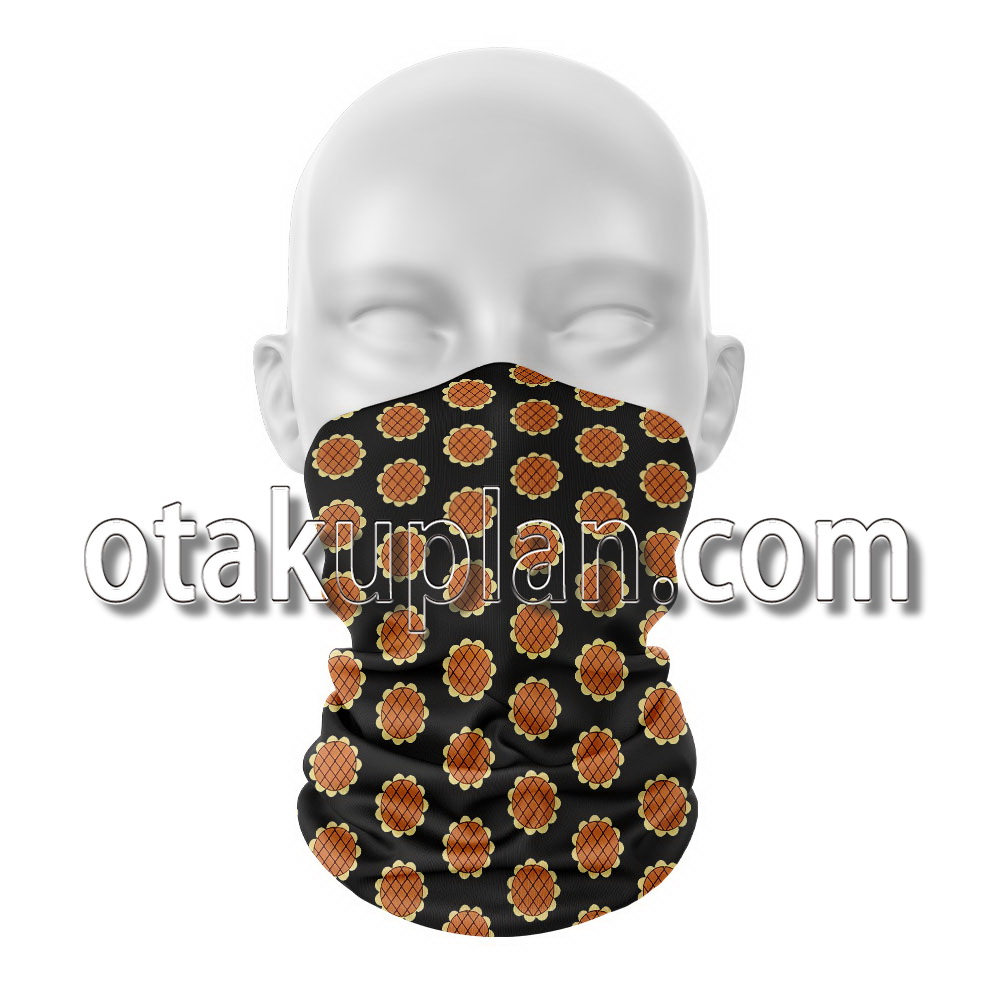 One Piece Monkey D Luffy Sunshine Island Neck Gaiter-otakuplan