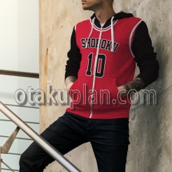 Slam Dunk SHOHOKU Basketball Team Jacket Custom Name Cosplay Zip Up ...