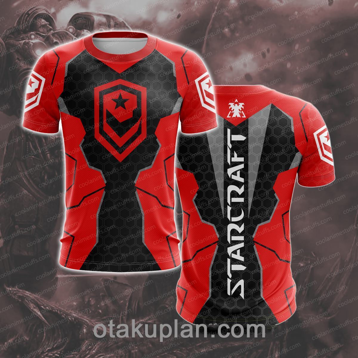 Starcraft Terran T-Shirt-otakuplan