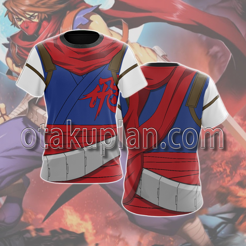 Strider Hiryu Cosplay T-shirt – otakuplan