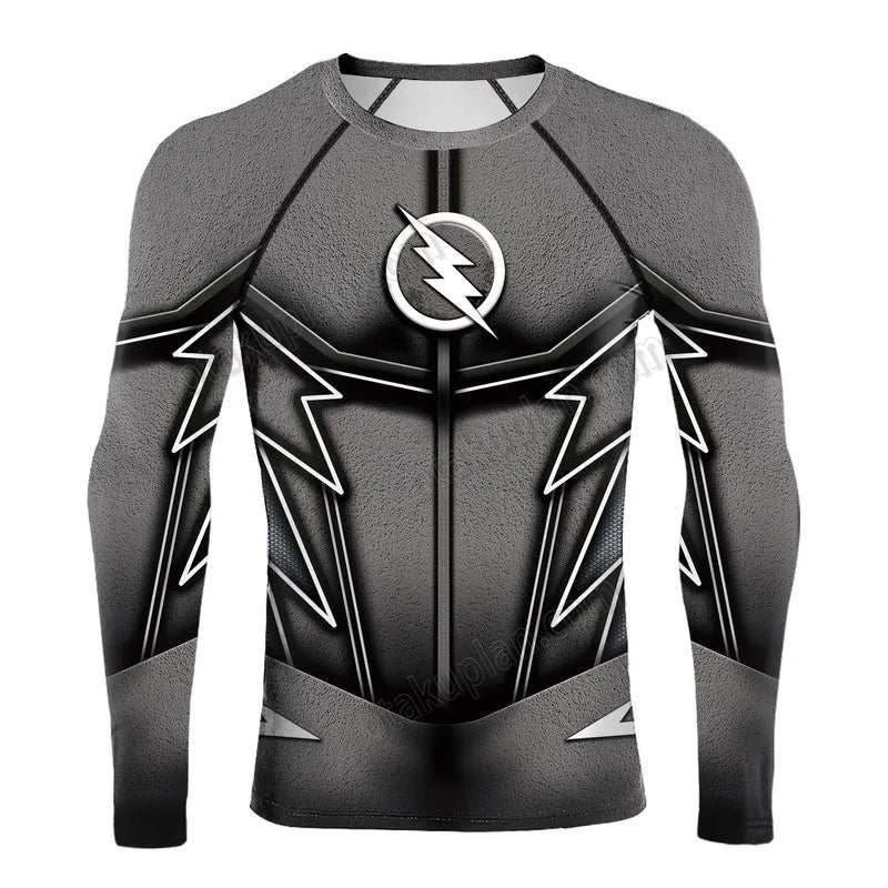 The Flash Zoom Comic Long Sleeve Compression Rashguard – otakuplan