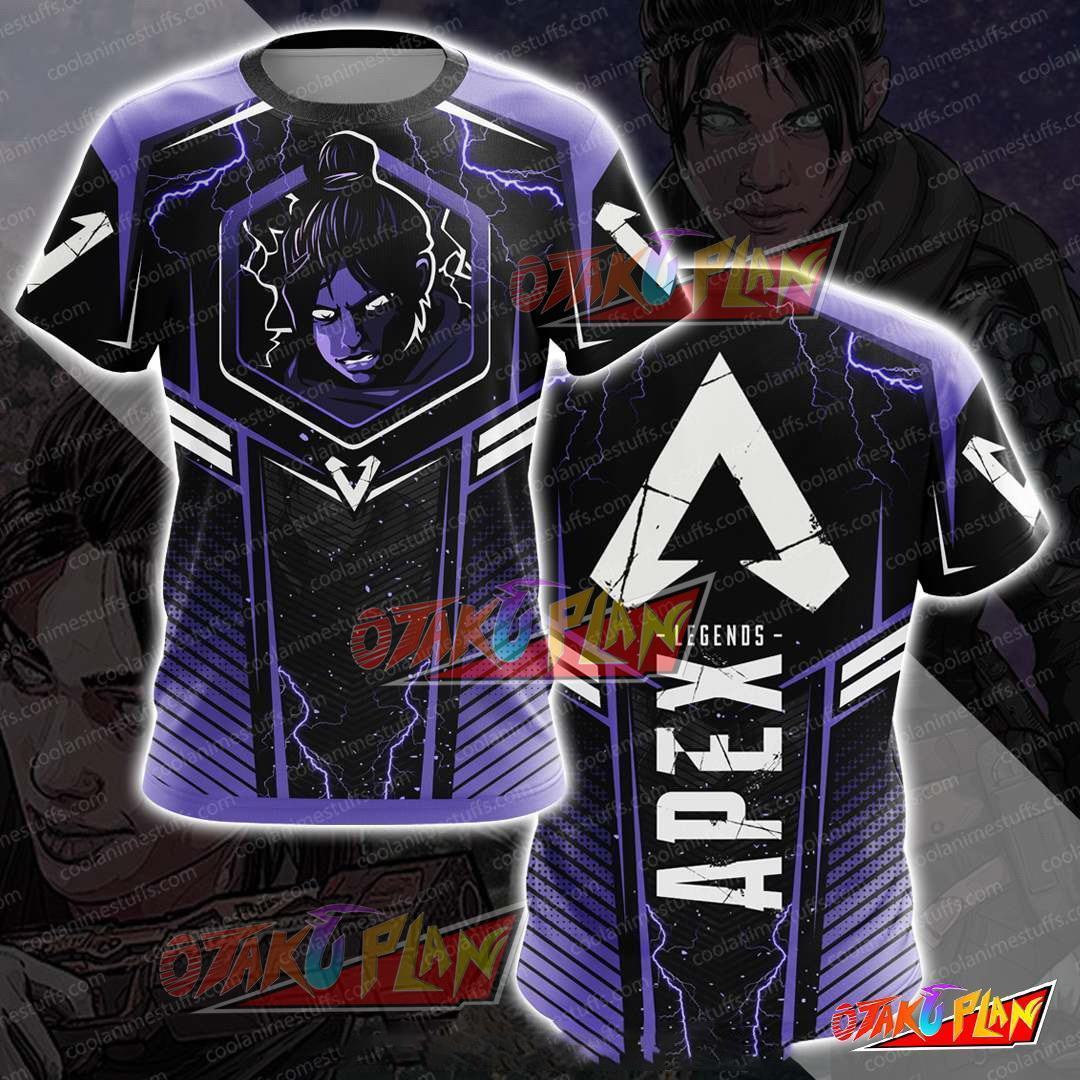 Wraith Apex Legends T-shirt-otakuplan