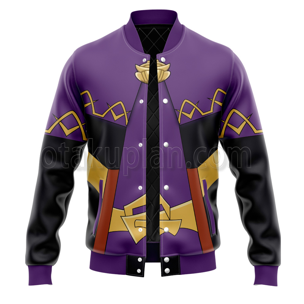 Yu Gi Oh Go Rush Zwijo Varsity Jacket-otakuplan